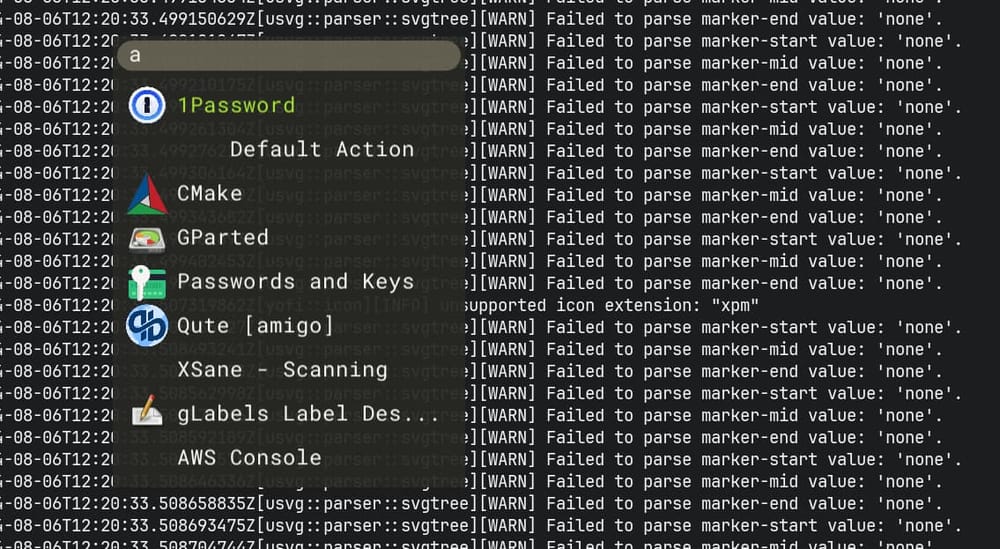Rofi alternatives for Wayland: app launcher, window switcher and picker ...