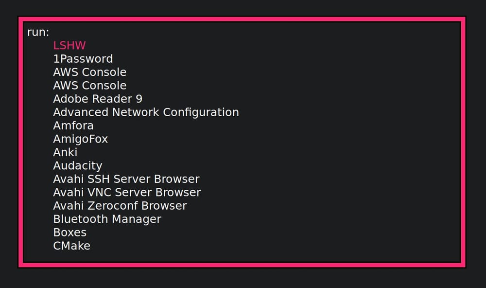 Rofi alternatives for Wayland: app launcher, window switcher and picker ...