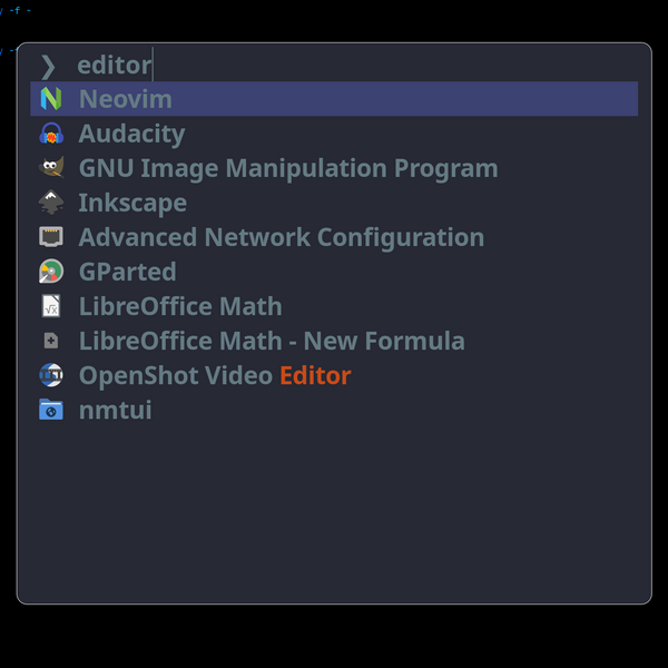 Fuzzel: A great dmenu and rofi alternative for Wayland
